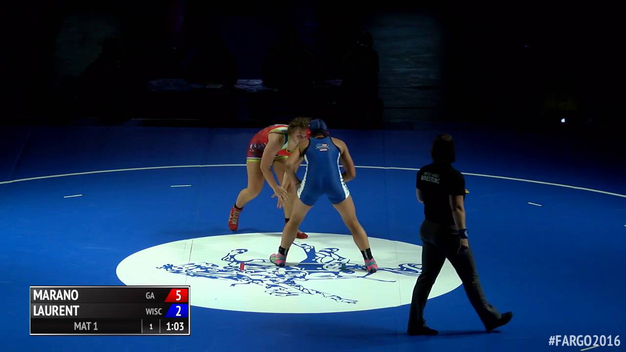 148 f, Kayla Marano, GA vs Jayden Laurent, WI - YouTube