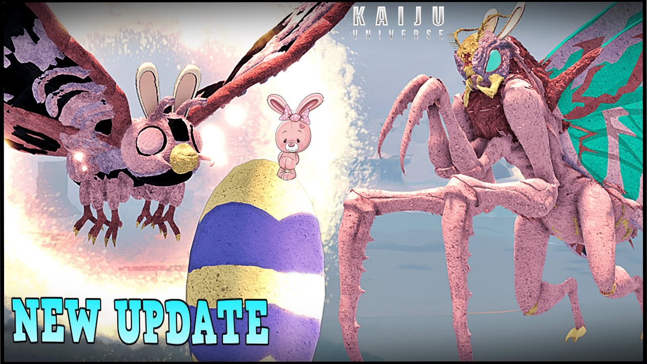 New Easter Update Heisei Mothra and Mosura | Kaiju Universe - YouTube