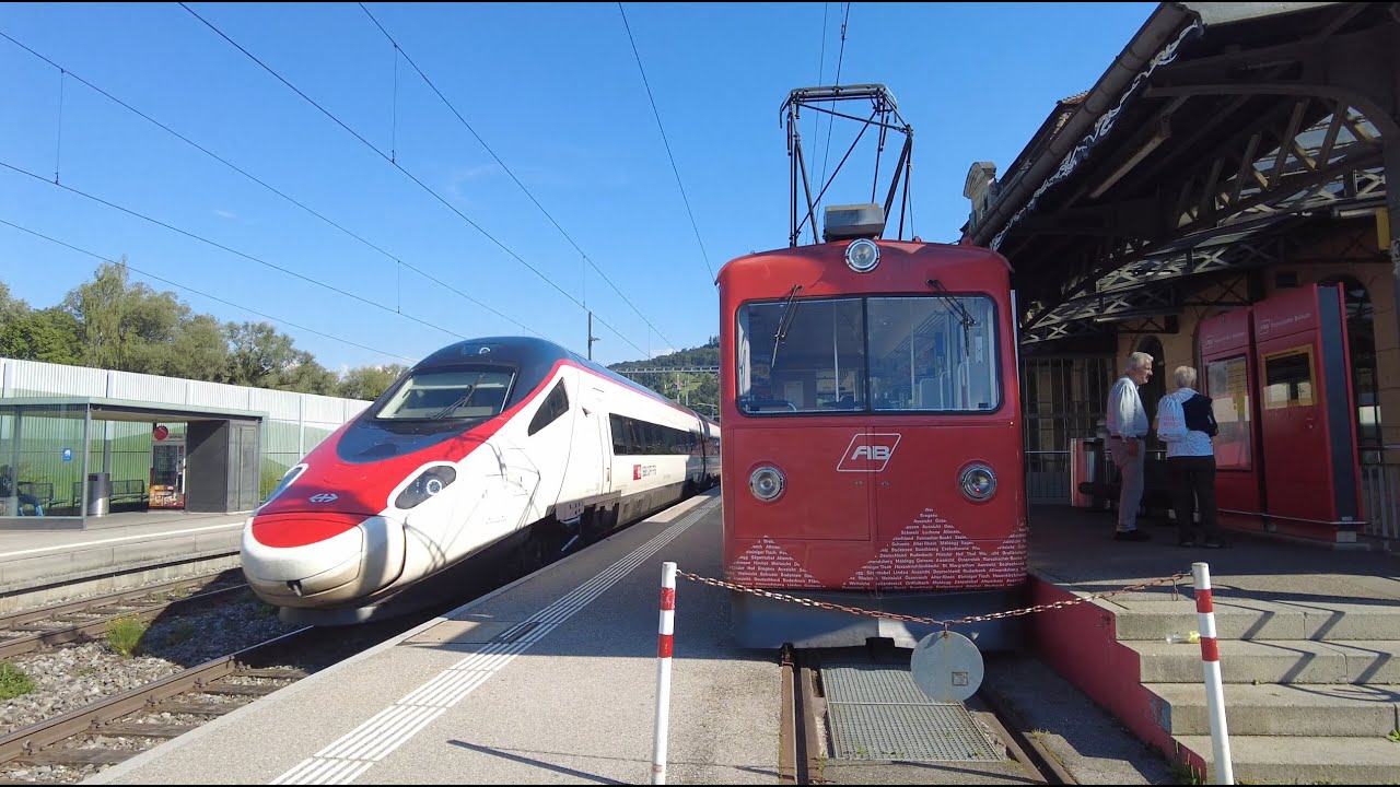 Bergbahn Rheineck–Walzenhausen (RhW) (10 July 2022) (2/2) (4K) - YouTube