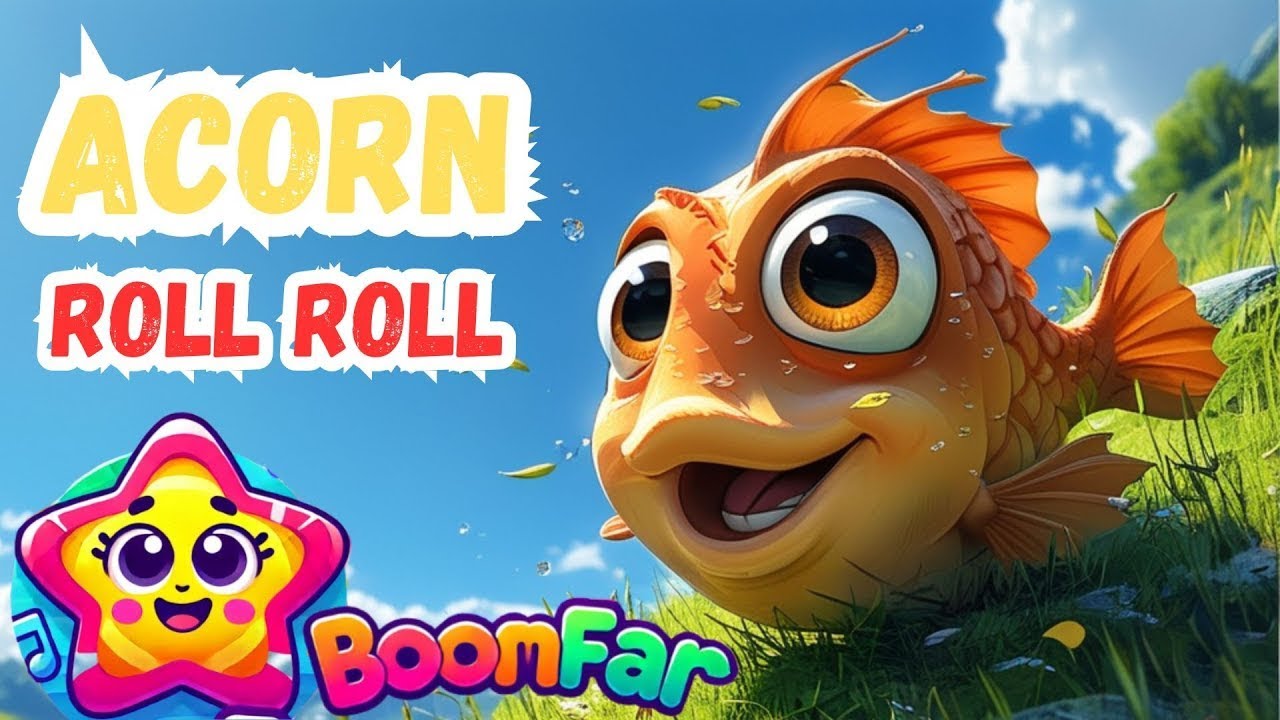 Acorn Roll Roll - A Joyful English Kids' Song with Animation! 🌟08-02 ...