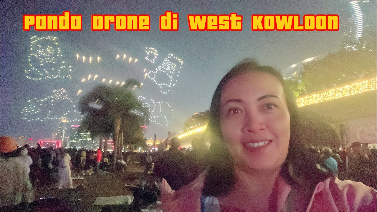 PANDA DRONE DI WEST KOWLOON - YouTube