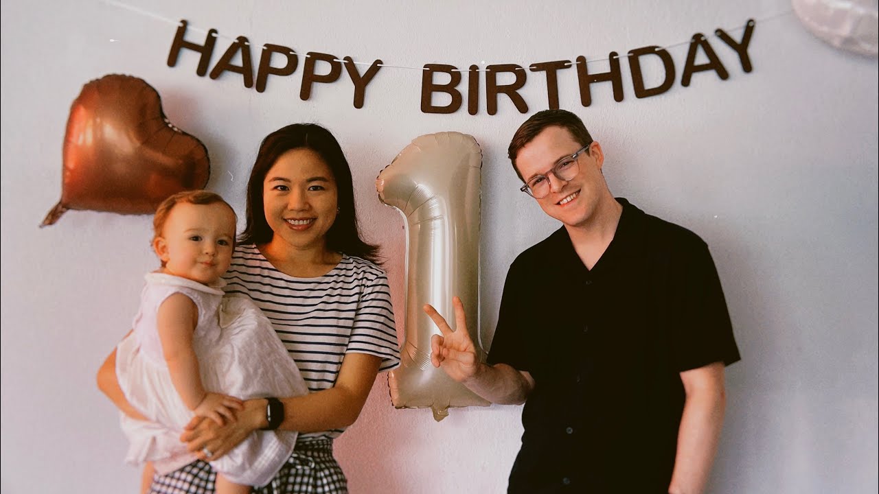 Olivia First Birthday Party - YouTube