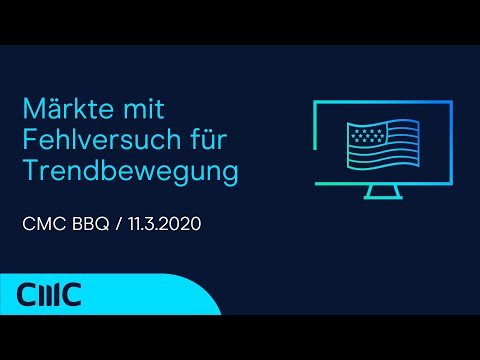 Märkte mit Fehlversuch für Trendbewegung aufwärts (CMC BBQ 11.3.2020)