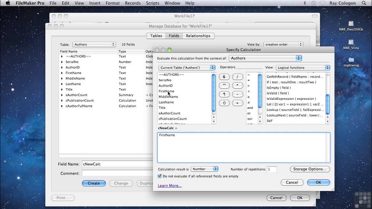 FileMaker Pro 12 Tutorial | Coding Logic - YouTube