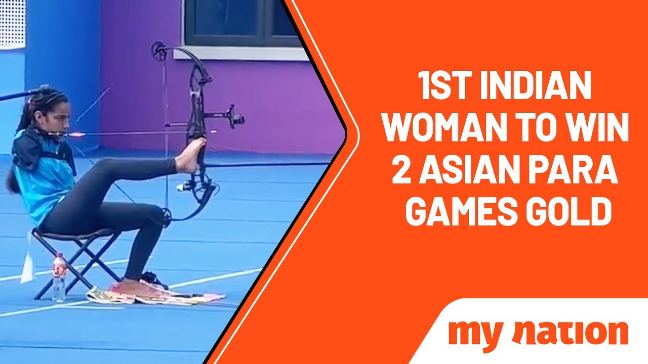 WATCH armless archer Sheetal Devi become 1st Indian woman to win 2 ...