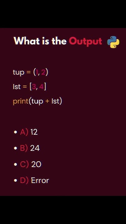 What is output #coding #python #learnskillswithayush #skill #short ...
