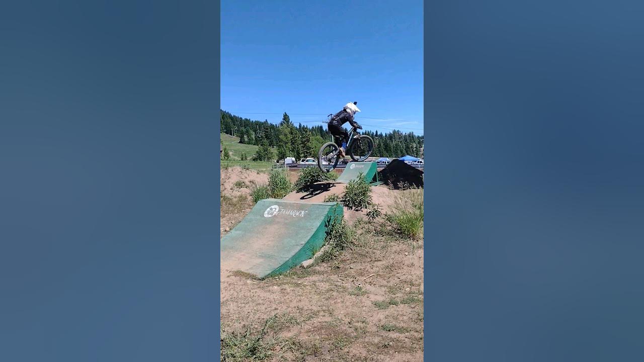 post race play at Tamarack NW Cup race 3 #mtbkids #tamarack #mtbjumps #mtbskills #downhillmtb ...