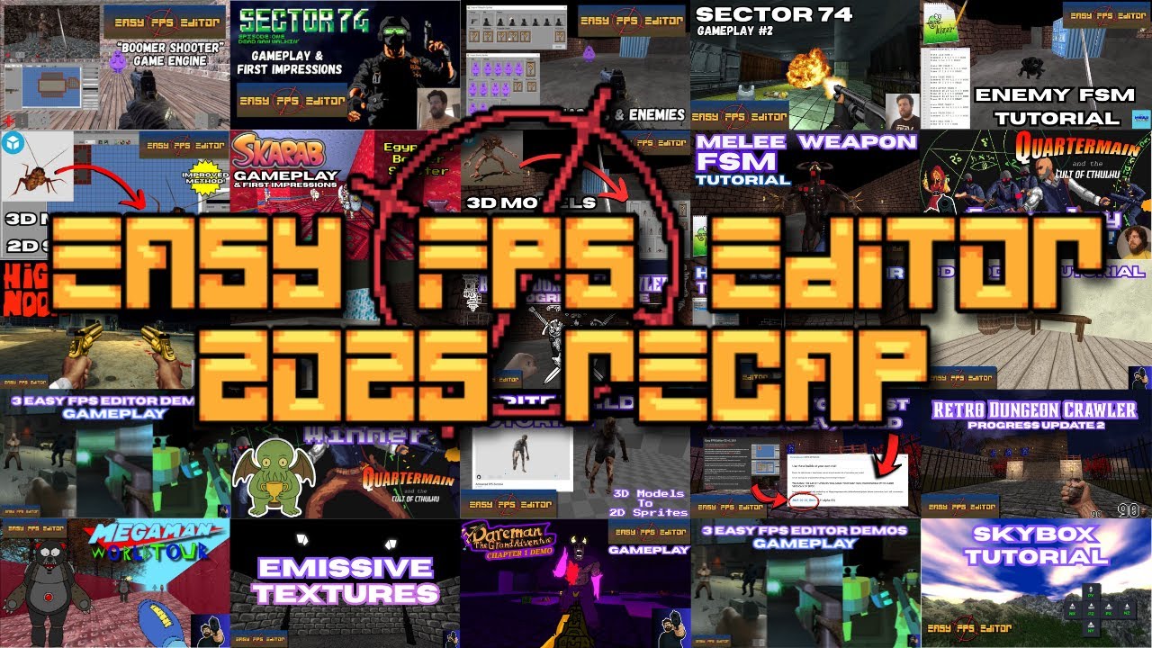 One Year of Easy FPS Editor | 2025 Recap - YouTube