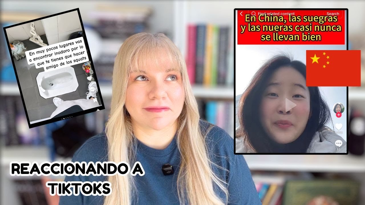 REACCIONANDO A TIKTOKS SOBRE CHINA : las suegras , los baños , la mala ...