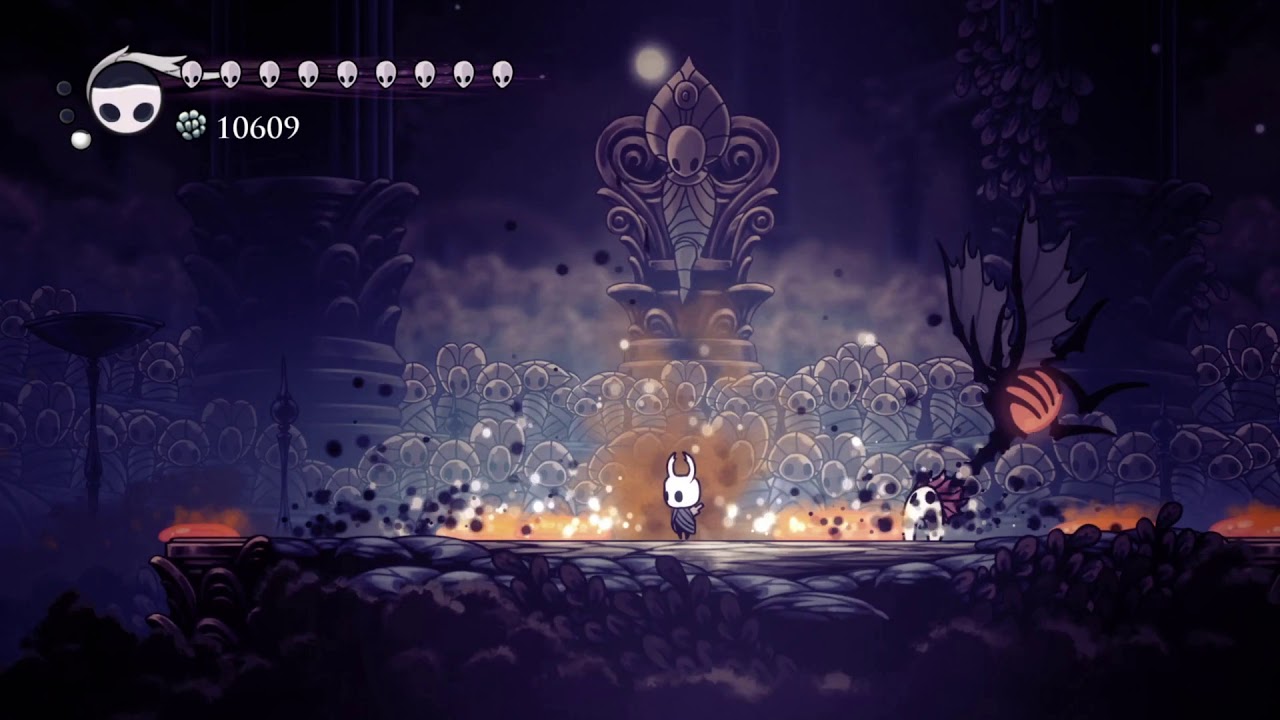 [Hollow Knight] Nosk Alado (Radiante) / Winged Nosk (Radiant) - YouTube