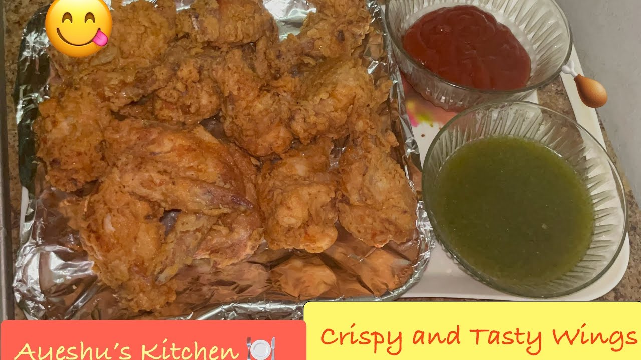 Fast and Easy, Hot and Crispy Chicken Wings Recipe - YouTube