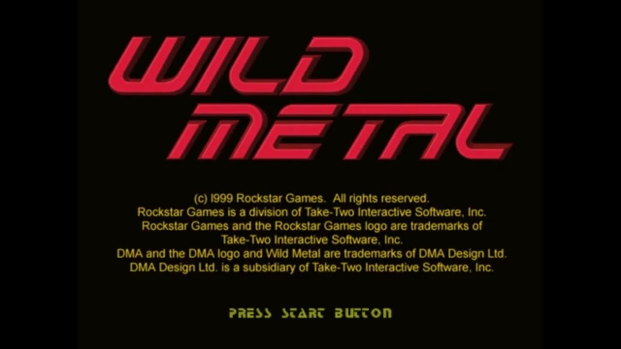 Wild Metal - Sega Dreamcast - Intro & Title Screen - YouTube