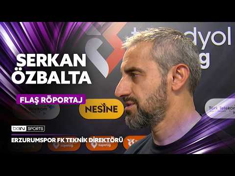 Beşiktaş - Erzurumspor FK Maç Sonu Teknik Direktör Serkan Özbalta'nın Açıklamaları