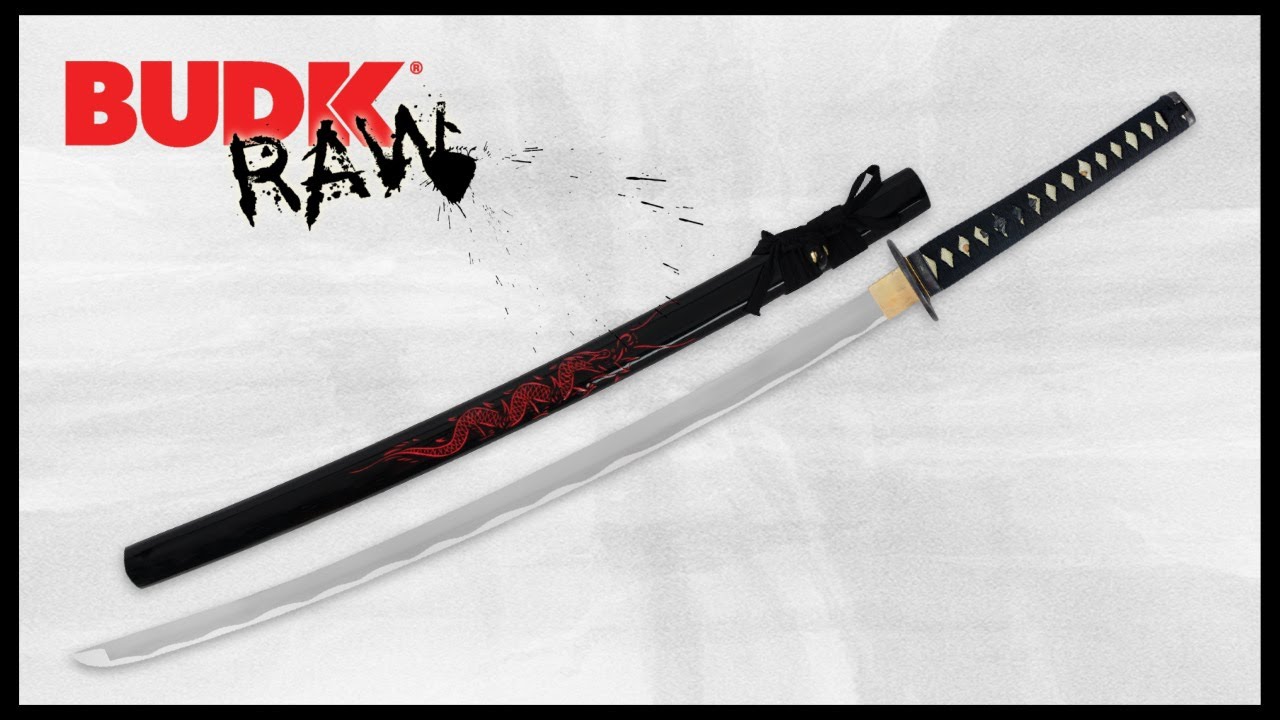 Red Dragon Warrior Sword - YouTube