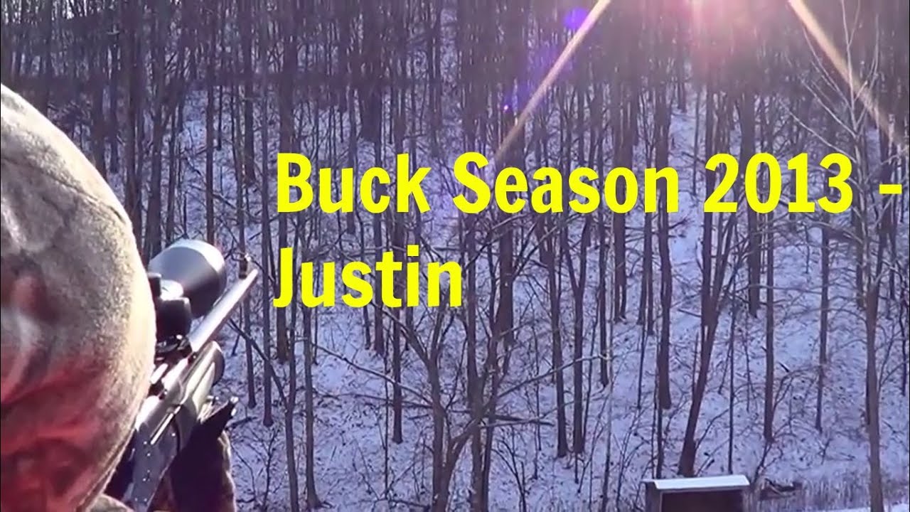 Buck Season 2013 - Justin - YouTube