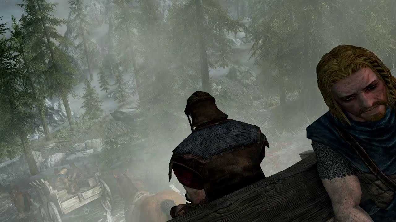 Waking up | Skyrim let's play part 1 - YouTube