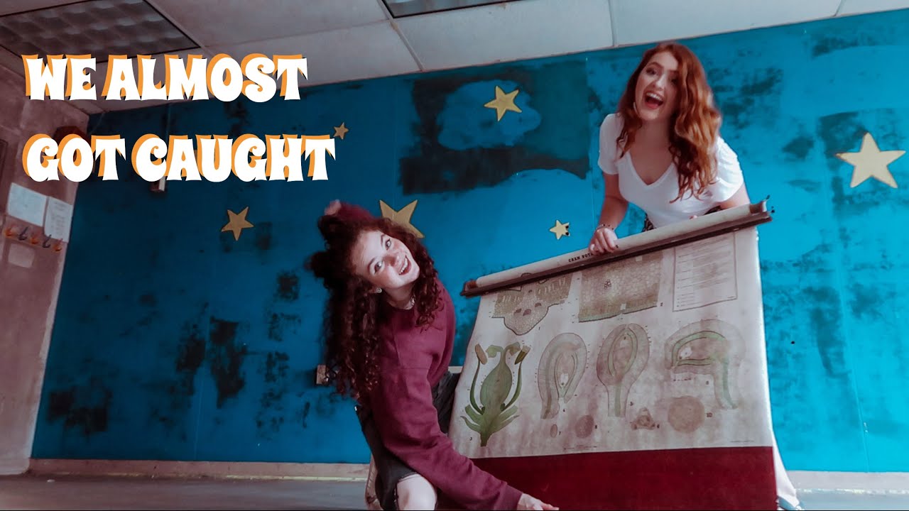 INSIDE A CREEPY ABANDONED JUNIOR HIGH // adventuring - YouTube