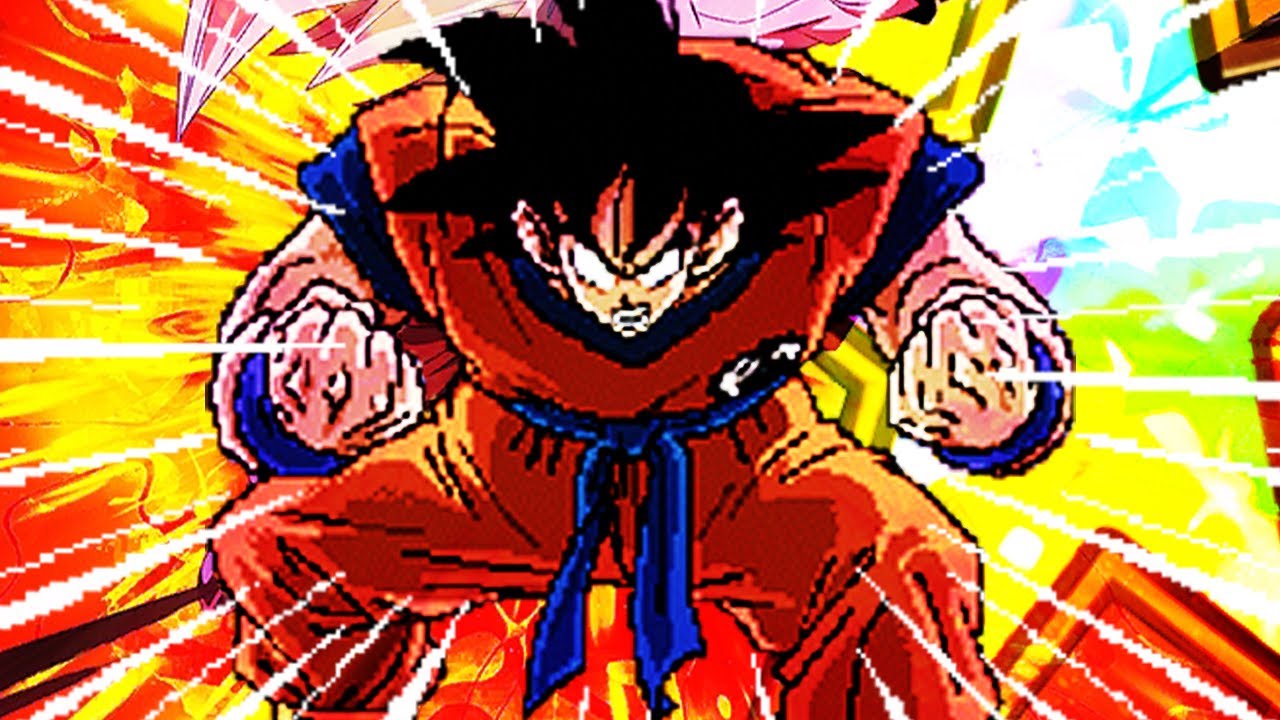 LO ADORO 😍 8-BIT GOKU EZA 100% LINK LVL 10 SHOWCASE su DRAGON BALL Z ...
