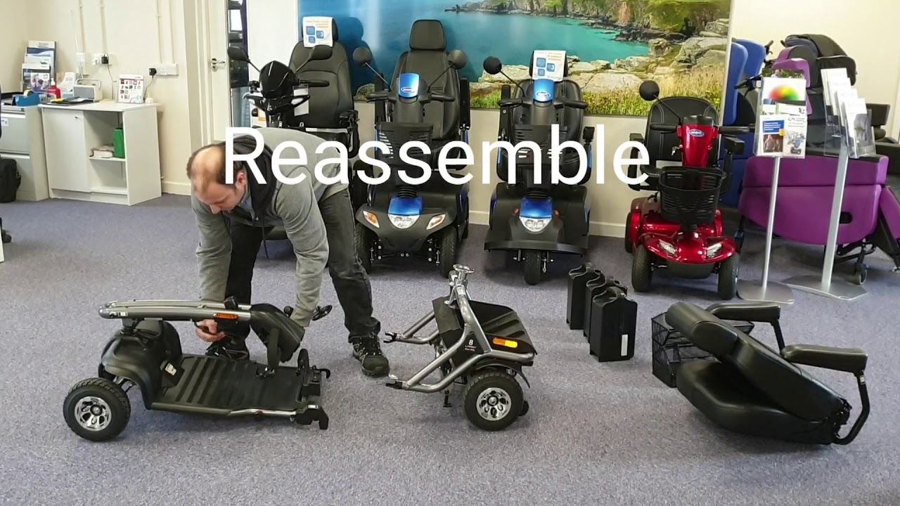 Rascal Liteway 8 Demonstration at Cornwall Mobility - YouTube