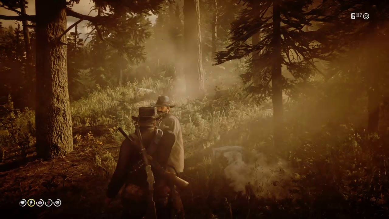 Red Dead Redemption 2 Bounty Hunter Encounter - YouTube