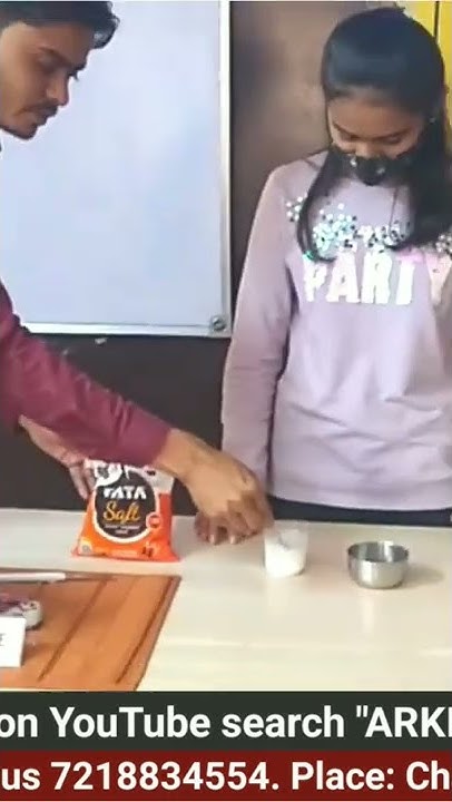 Concentrated solution: practical demonstration - YouTube