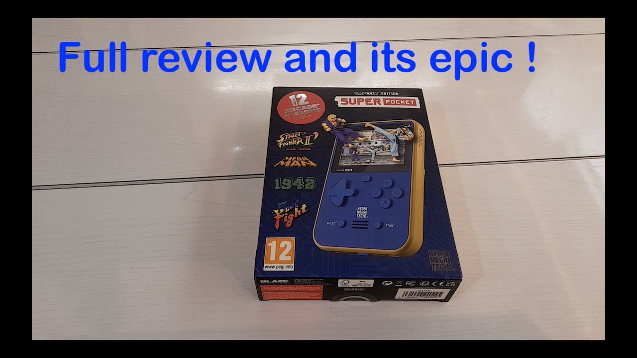 Hyper Mega Tech Capcom Super Pocket review ! #subscribe - YouTube