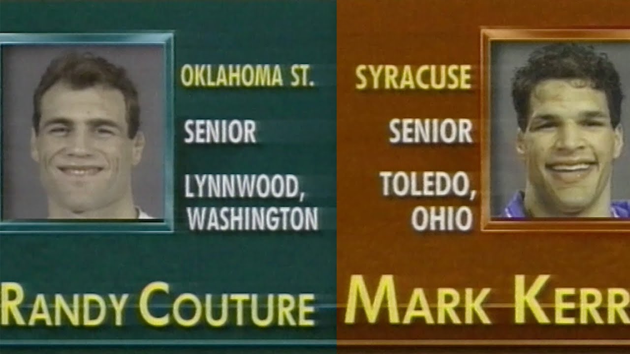 'The Smashing Machine' Mark Kerr vs. Randy Couture: 1992 NCAA wrestling ...