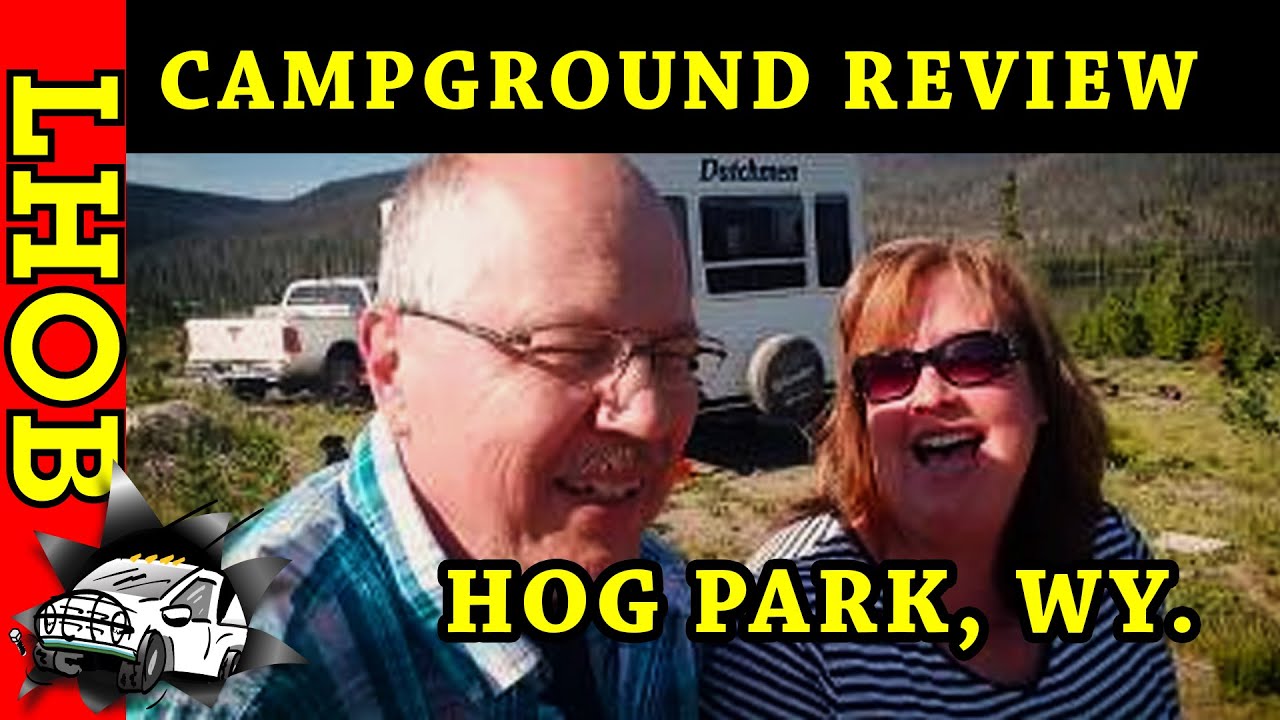 Hog Park Reservoir and Campground Encampment, Wyoming - Campground ...