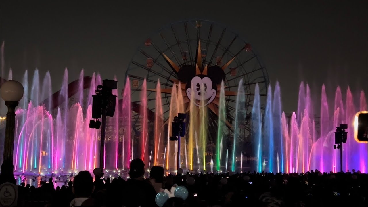 Disney California Adventure World Of Color Full Show - YouTube