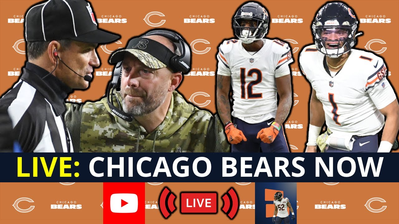 Chicago Bears Now LIVE With Harrison Graham (Nov. 9th, 2021) - YouTube