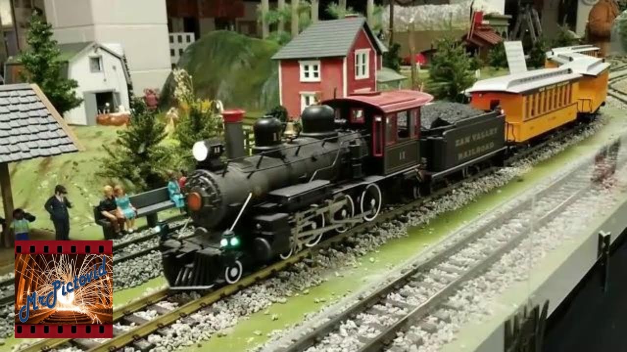 Big G Scale Trains At The Riverside Railroad Club - YouTube