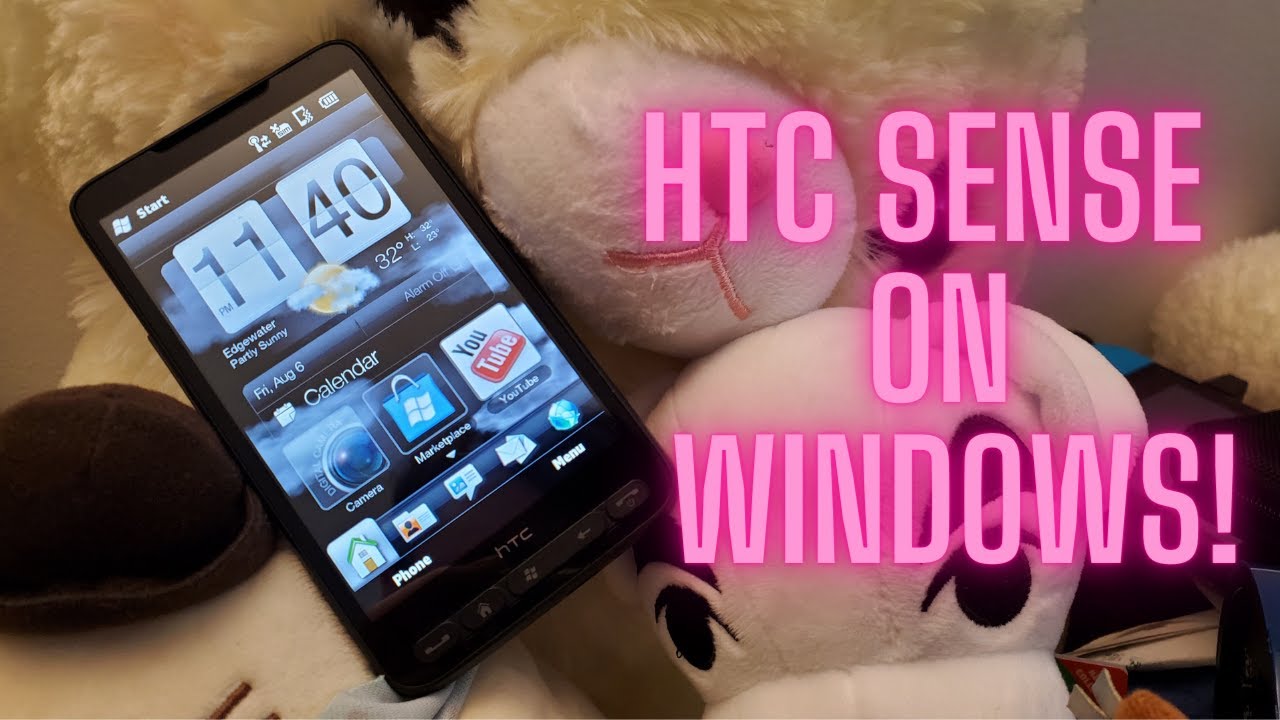 HTC HD2 Leo in 2021 - Windows Mobile Running HTC Sense! - YouTube