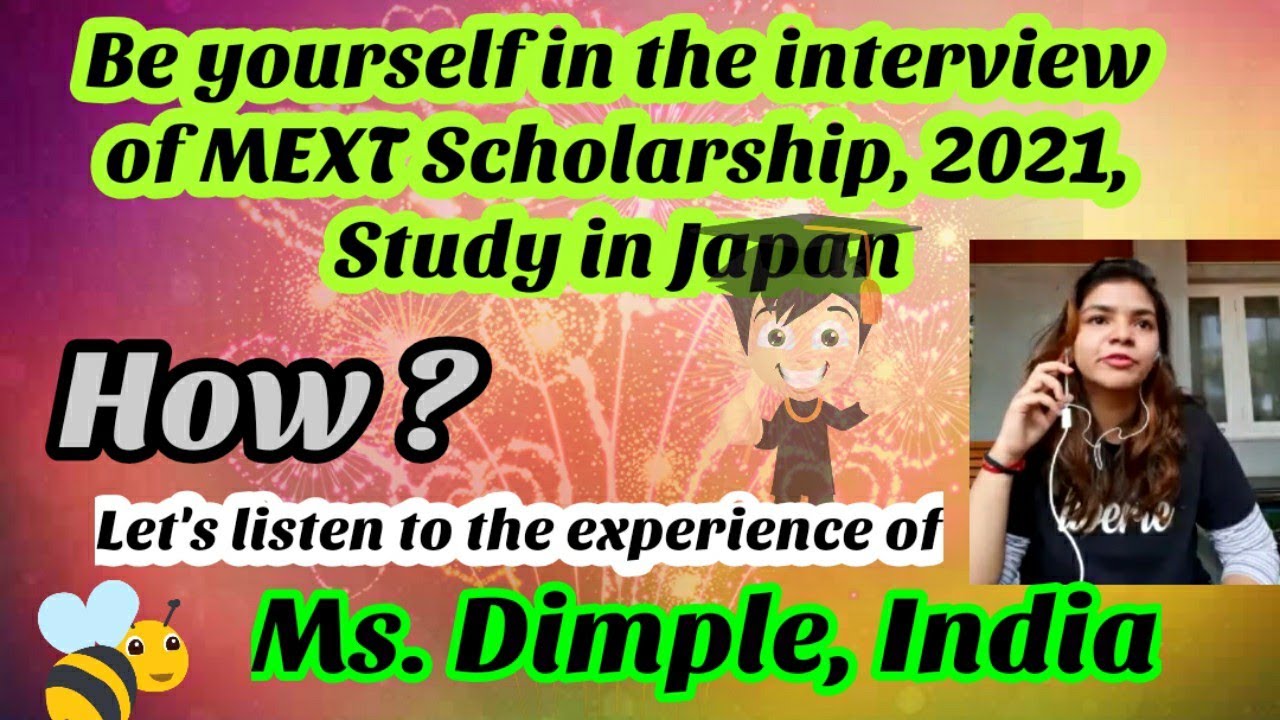 Preparing for the MEXT Scholarship Interview? Tips Unveiled! - YouTube