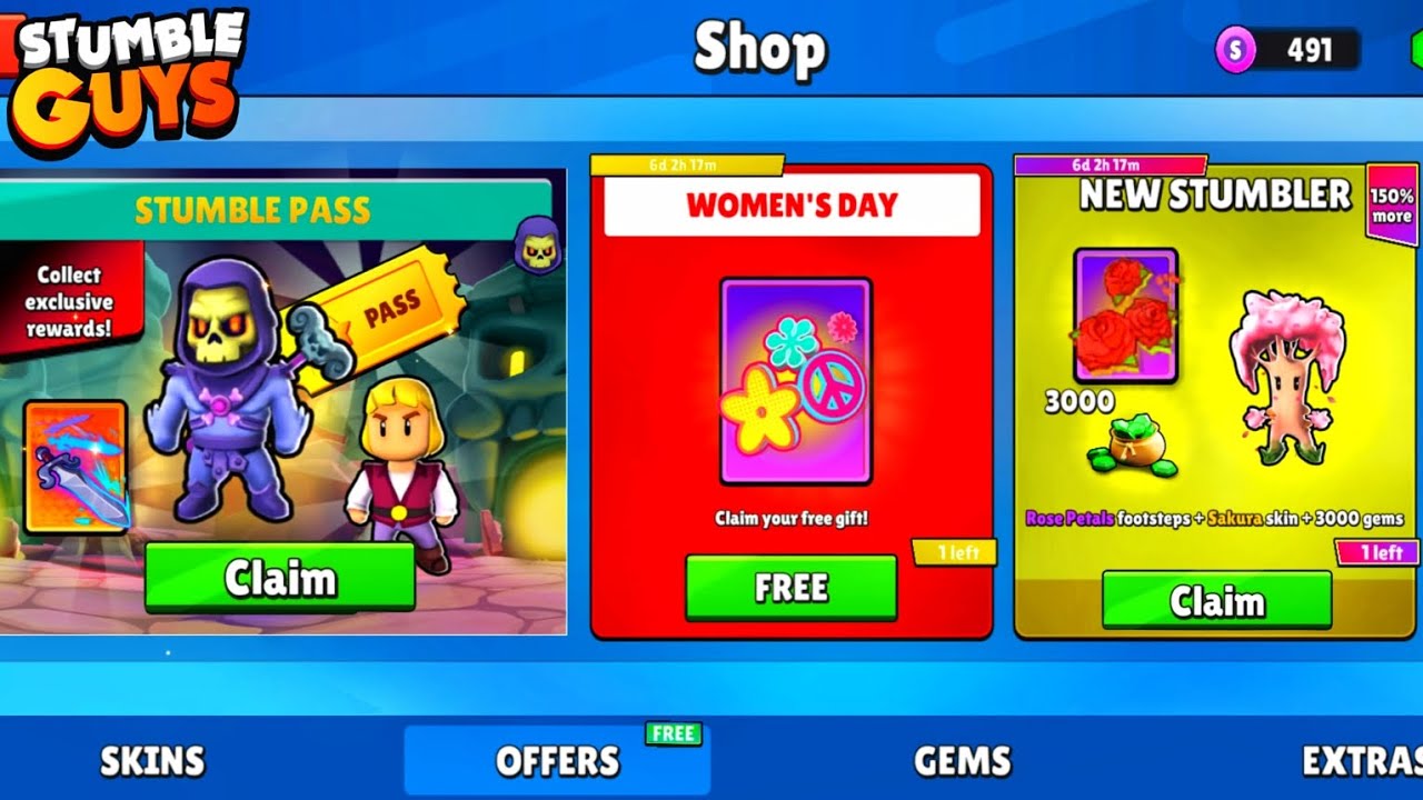 Girl Power Event Women's Day Special Gift Stumble Guys - YouTube