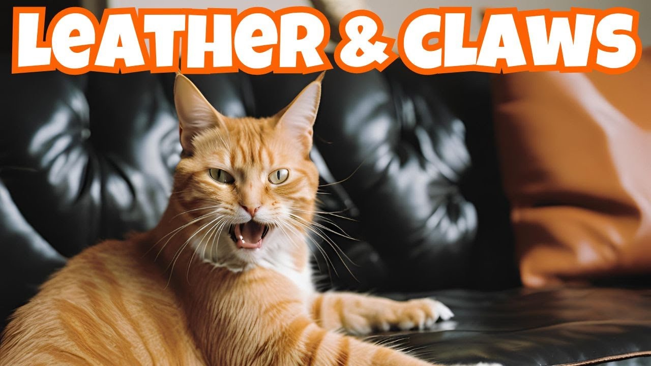 Warning: Cat Claws Destroying Your Leather Couch? - YouTube