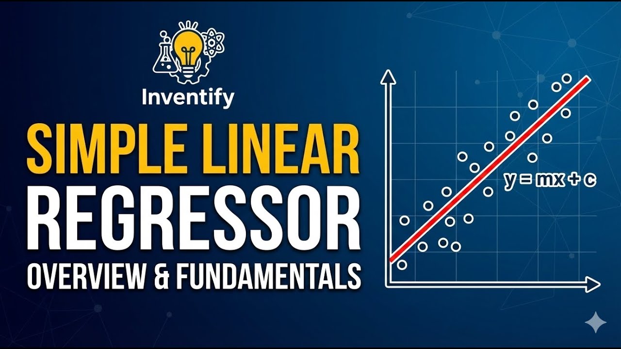 Simple Linear Regression | Inventify - YouTube