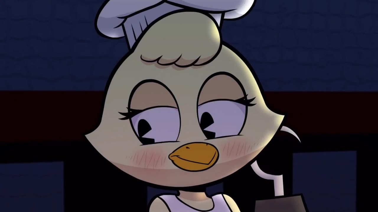 Toy Chica Kisses Her Crush