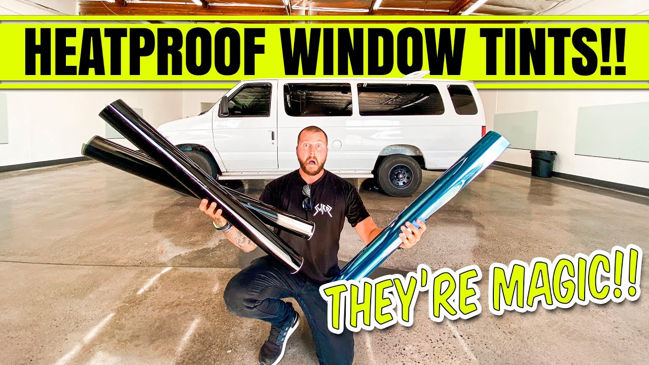 MAGIC CERAMIC WINDOW TINTS FOR CONVERSION VAN! - YouTube