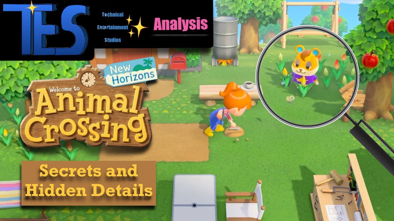 Animal Crossing New Horizons Secrets and Hidden Details (Trailer and ...