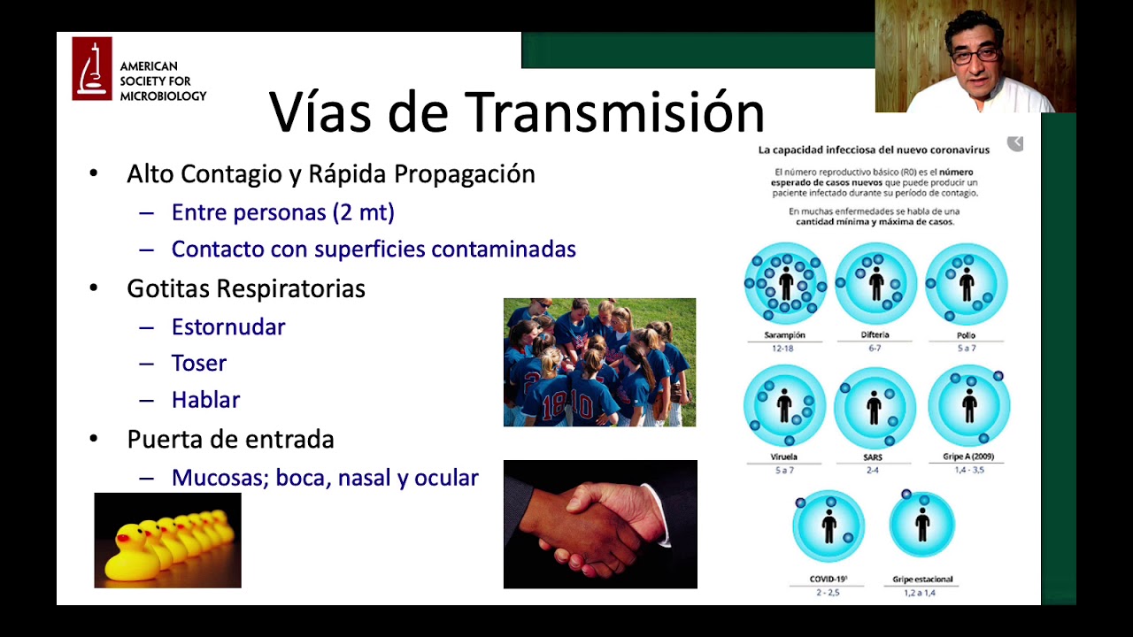 Epidemiología, Vías de Transmisión y Fases de la Infección de Covid-19 ...