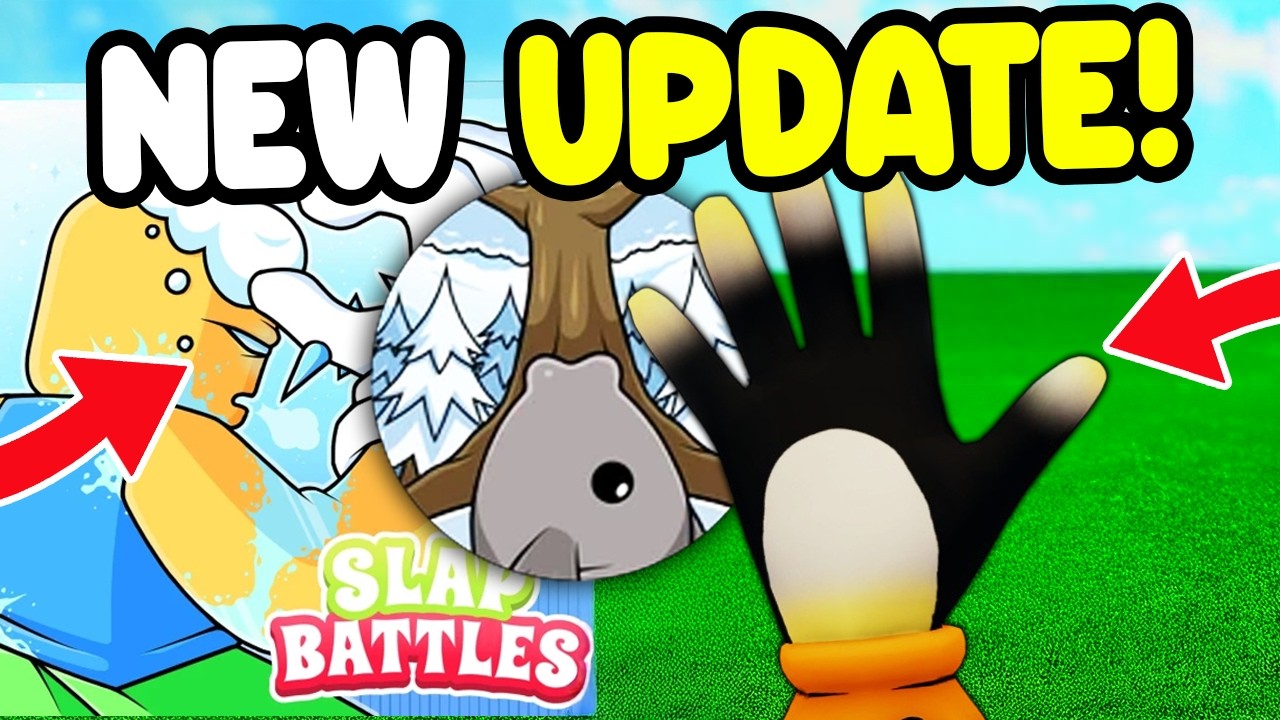 Slap Battles NEW UPDATE! (PENGUIN SHOWCASE & HIBERNAL SNOWSTOPPER BADGE ...