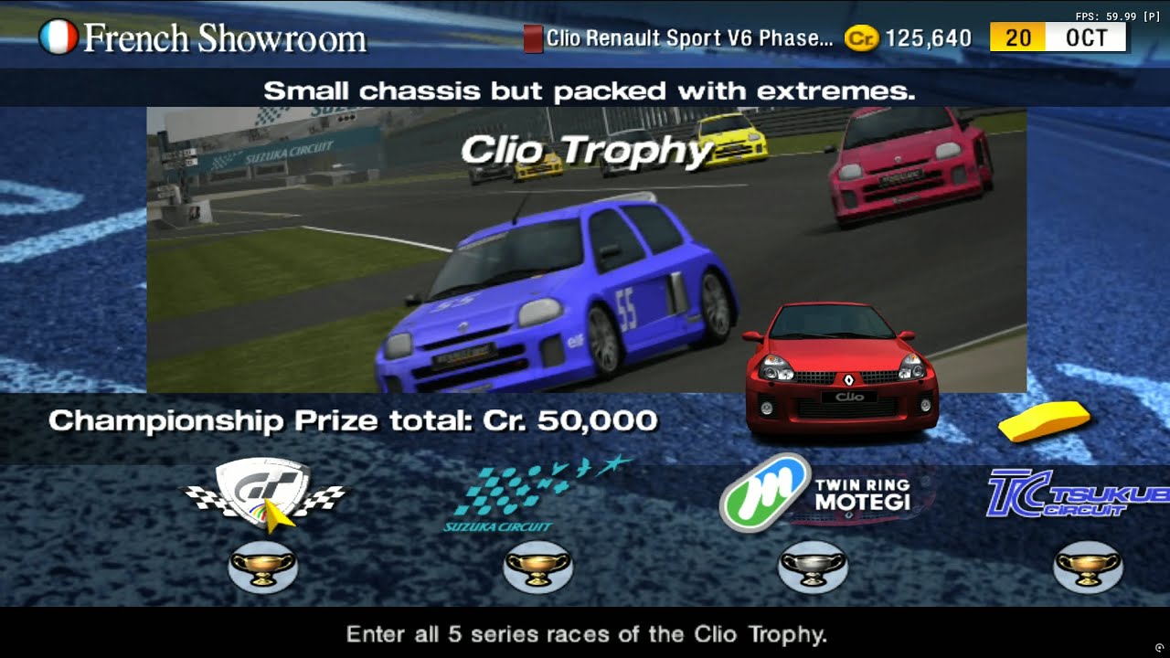 Gran Turismo 4 Spec II MOD 1 07 Full 4k PARTE 80 -CLIO TROPHY- PCSX2 ...