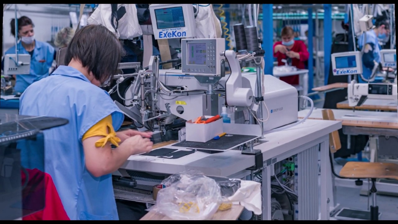 Garment 4.0 - Production floor - YouTube