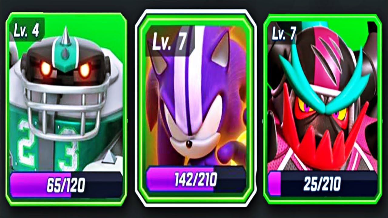 Sonic Forces New Character Dark Spine Vs Team Linebacker Omega and ...