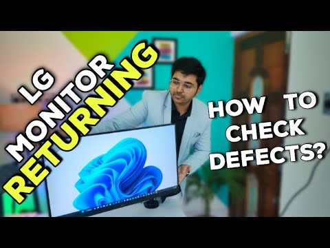 Received Defective LG Ultragear Gaming Monitor 😭😭!!! - YouTube