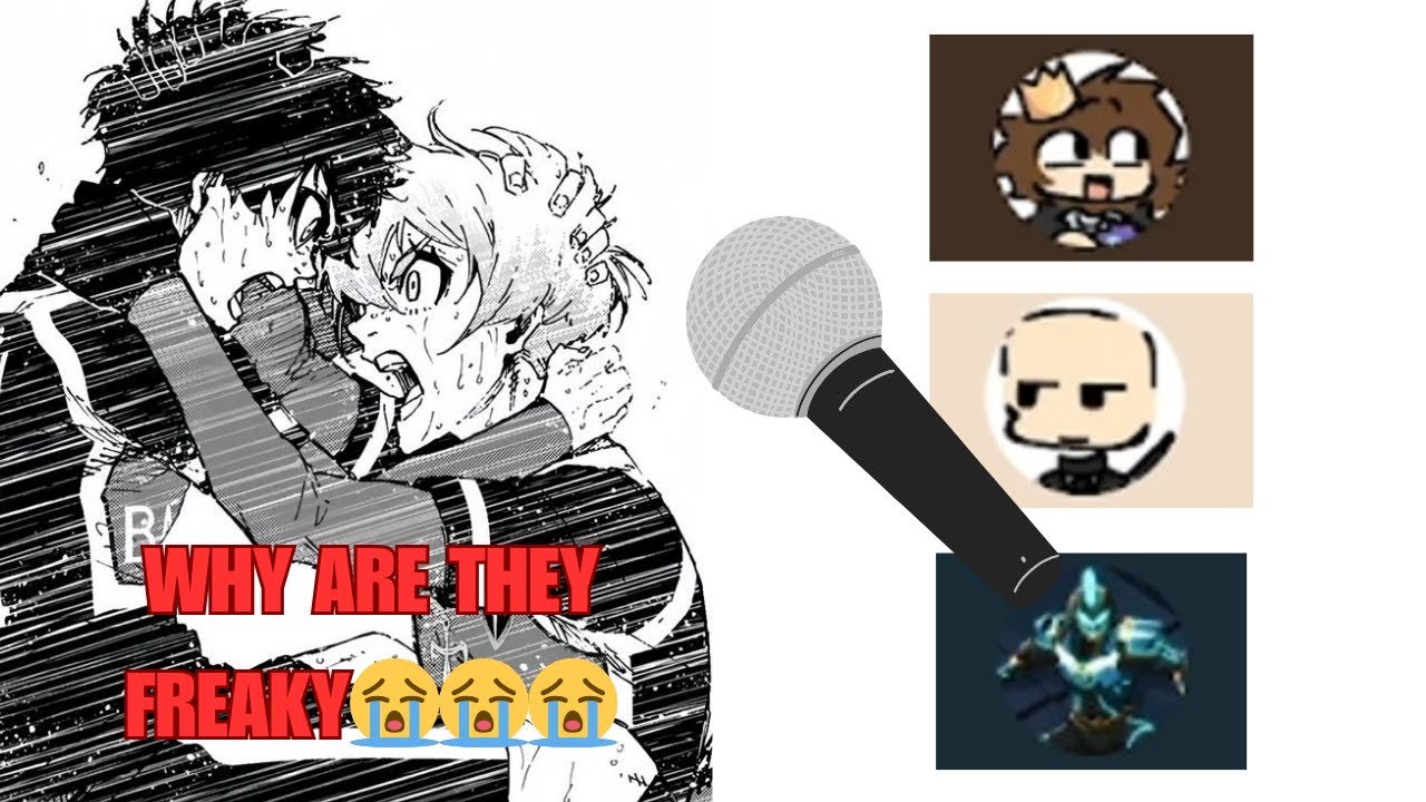 3 dummies TERRIBLY voice act BLUE LOCK at 3am - YouTube