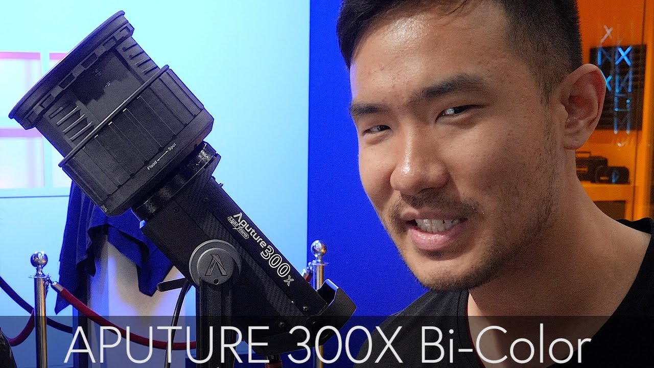 Aputure 300X - Bi-Color 300D! IBC2019 - YouTube