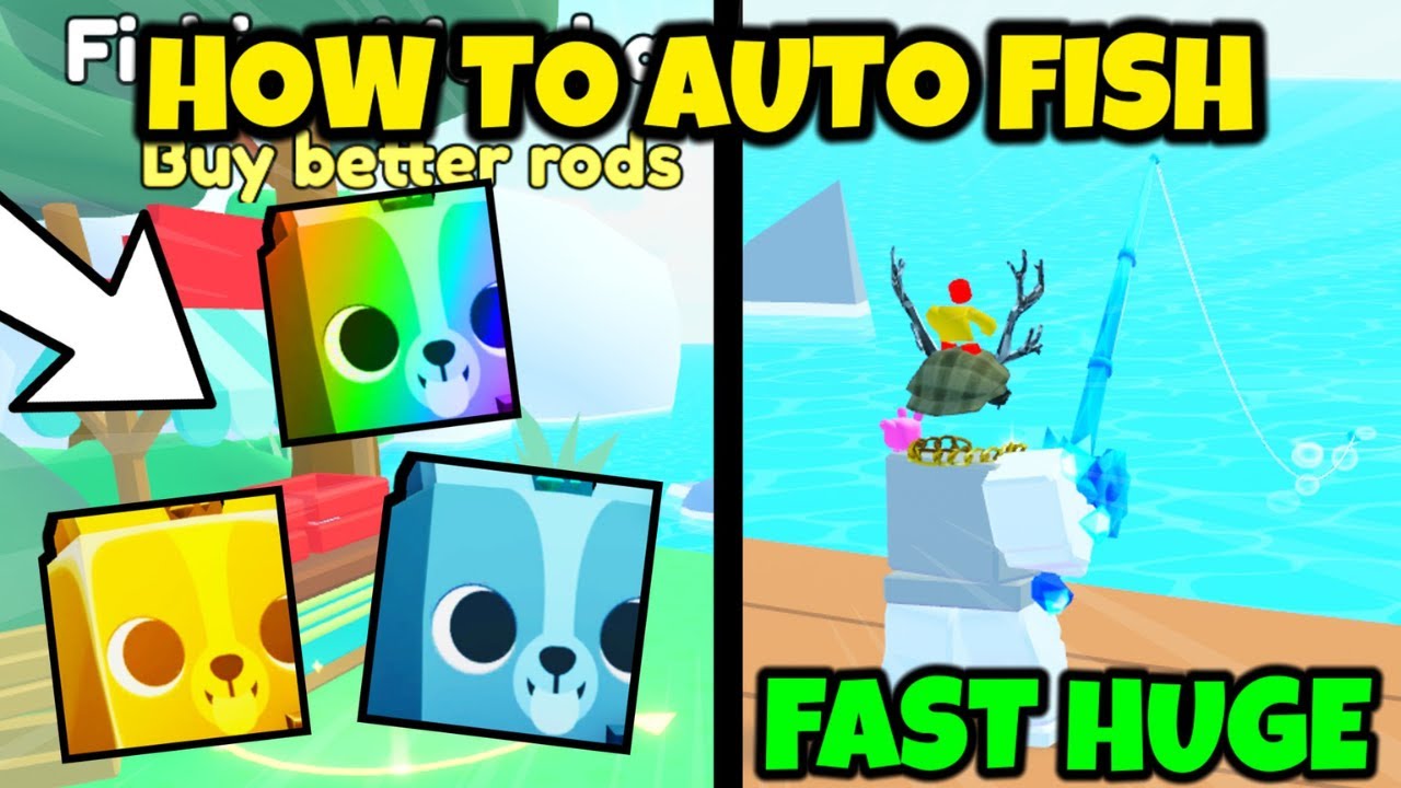 🎣How To AUTO FISH in Pet Simulator 99! (Get Huge Poseidon FAST)🎣 - YouTube