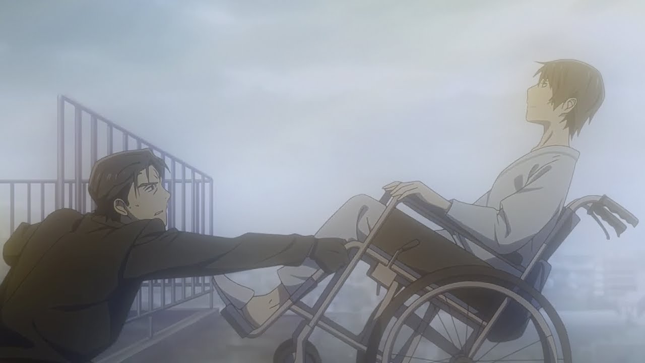 erased rooftop scene played over dreamy music - YouTube