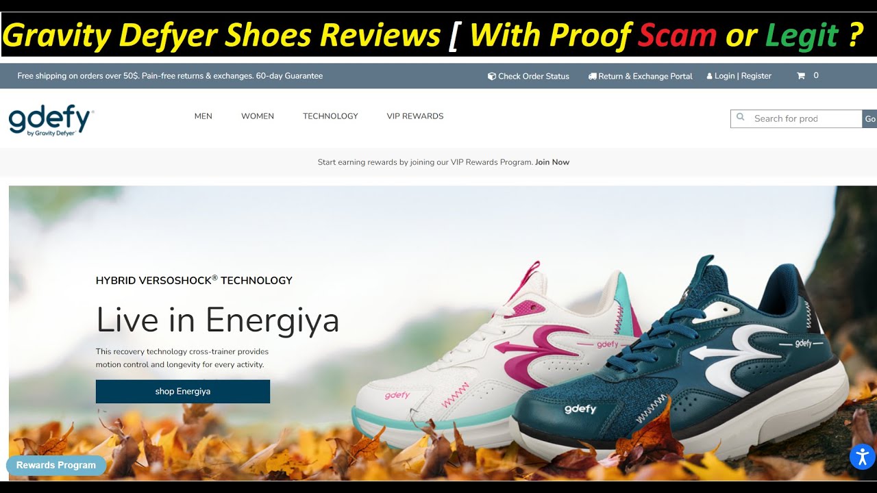 Gravity Defyer Shoes Reviews [ With Proof Scam or Legit ? ravityDefyer ...